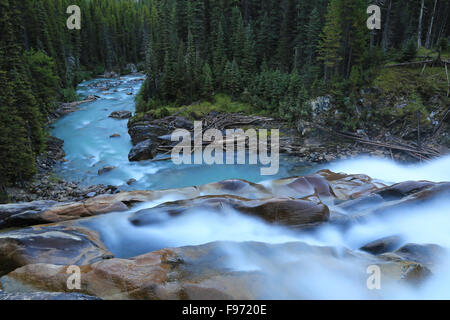 bugaboo falls near bugaboo park Stock Photo - Alamy