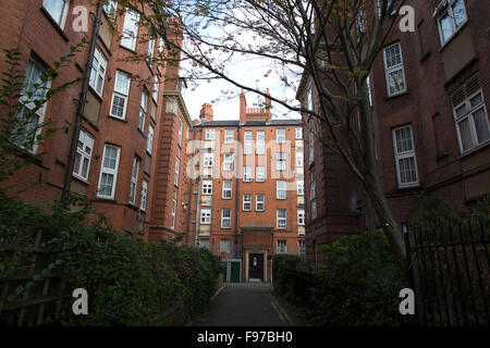 The Sutton Estate, Chelsea, London, established in 1913 for low-income ...