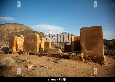 Landscapes near Ryan Campground in Joshua Tree National Park Stock ...