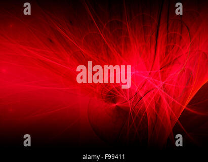 Power, abstract structures in red on a dark background Stock Photo - Alamy