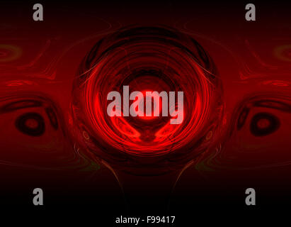 Abstract colorful waves and random circles, background Stock Photo - Alamy