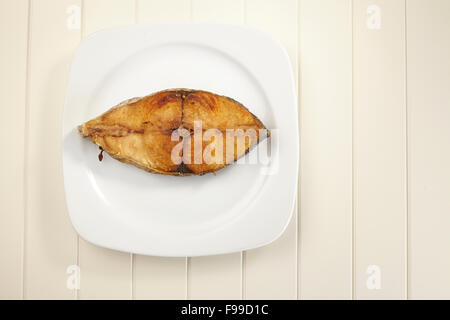 deep fried slice of the seer fish Stock Photo - Alamy
