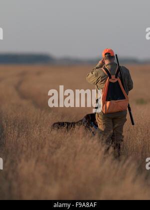 A bird hunter on a nice autumn day Stock Photo - Alamy