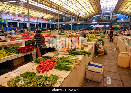 Local Market Yangshuo China Stock Photo - Alamy
