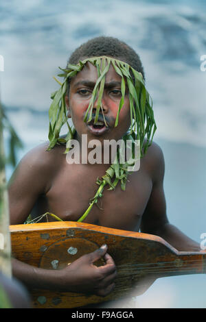 String Band, Tanna, Vanuatu Stock Photo - Alamy