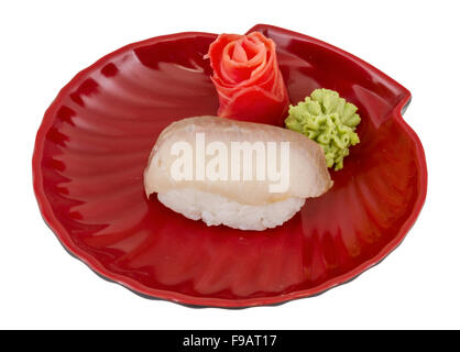 closeup of a young yellow-tail sushi Stock Photo - Alamy
