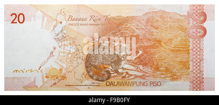 banknotes 20 Philippine peso Stock Photo - Alamy