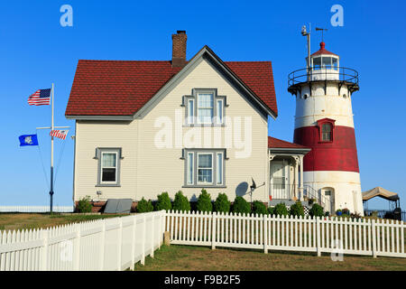 Stratford Point Lighthouse, Bridgeport, Connecticut, USA Stock Photo ...