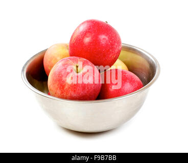 Freshly washed apples in colander Stock Photo - Alamy