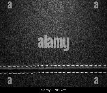 Crumpled black leather texture background. Abstract texture of leather ...