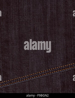 Dark black Jeans Texture Denim Background Stock Photo - Alamy