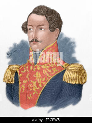 Francisco de Paula Santander (1792-1890). Colombian military and ...