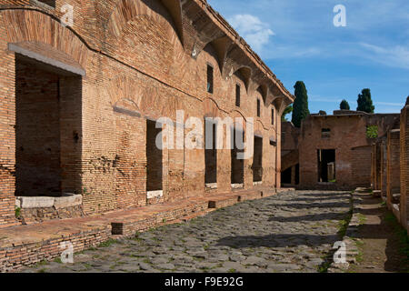 Casa di Diana, multi-story house at Ostia Antica archaeological site ...
