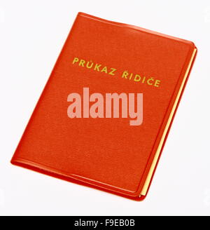 driving license, Czech---driving license, Czech Stock Photo: 33356172 ...