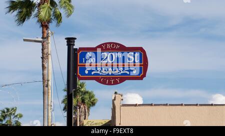 Ybor City sign Ybor City Tampa Florida USA Stock Photo - Alamy