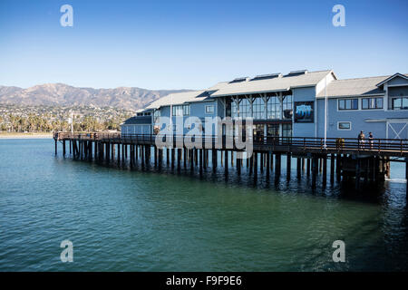 Museum of Natural History Sea Center on Stearns Wharf in Santa Barbara ...