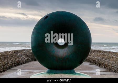 'Afloat' Sculpture by Hamish Black, Brighton, Sussex, England Stock ...