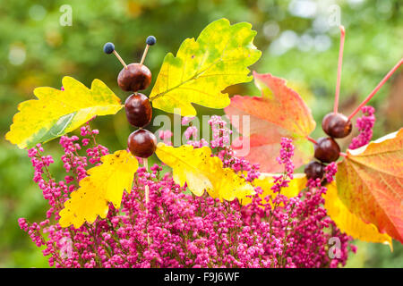 chestnut hand made toys Stock Photo - Alamy