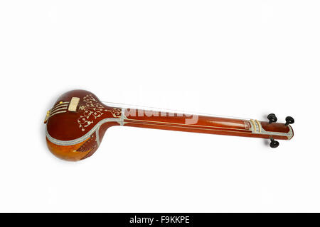 The tambura, tanpura, or tambora, A musical instrument. India Stock ...
