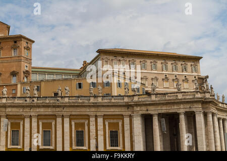 Buildings in Vatican, the Holy See within Rome, Italy. Part of Saint ...