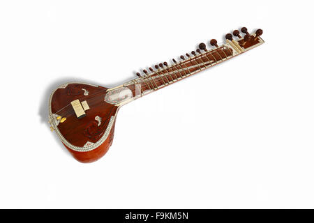 Sitar instrument of India Stock Photo - Alamy