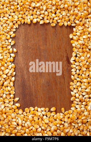 maize corn arranged shape of frame Stock Photo - Alamy