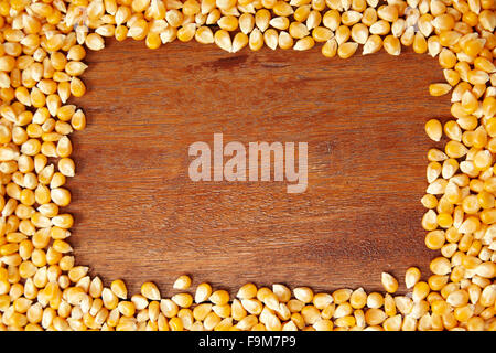 maize corn arranged shape of frame Stock Photo - Alamy