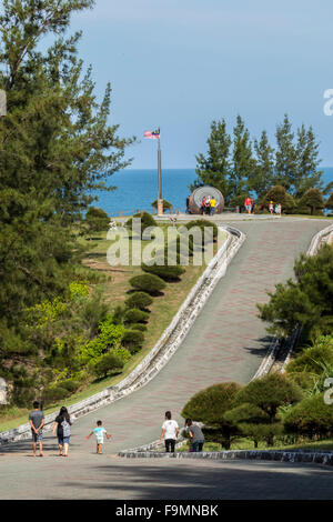 The monument on the tip of Borneo, Kudat, Sabah, Malaysia, Borneo Stock ...