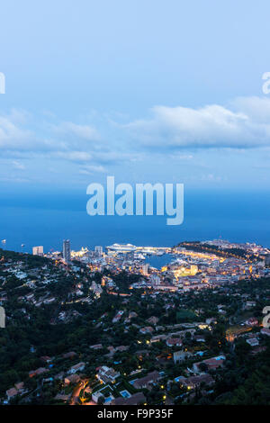 Structures and buildings, sea and yachts of Monaco. Summer and tourism ...