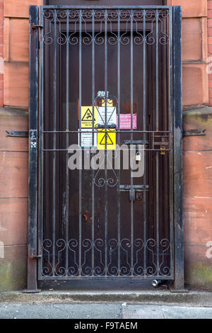 Entrance gate / gates / door / doors at HMP Her Majesty's Prison ...