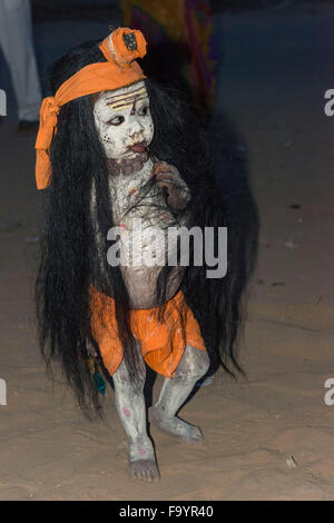 Freaky Dwarf Boy, Camel Fair, Pushkar Stock Photo - Alamy