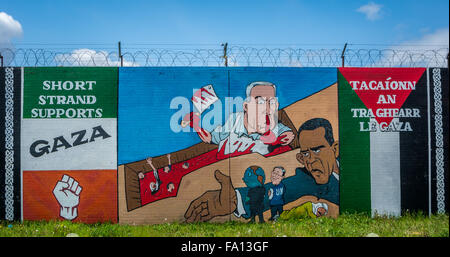 Palestine murals in Belfast Stock Photo - Alamy