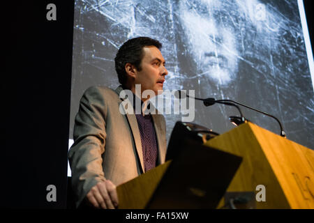 JASON WALFORD DAVIES, poet, writer and academic, reading his poems in ...