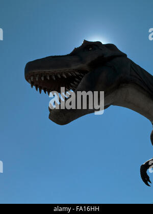 Calgary Zoo dinosaur park is called "Dinosaurs Alive Stock Photo - Alamy