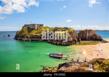 St Catherine's Island Tenby Castle Beach, North Beach, Pembrokeshire ...