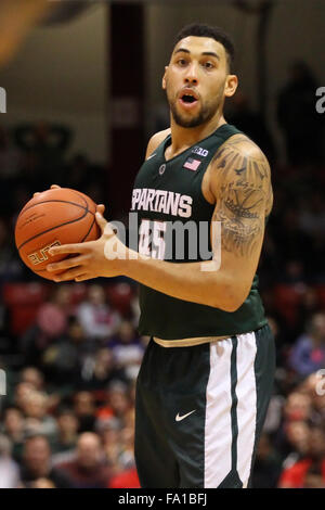 Matthews Arena. 19th Dec, 2015. MA, USA; Michigan State Spartans guard ...
