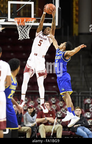 Saturday, December 19, 2015: Boston College Eagles guard Eli Carter (3 ...