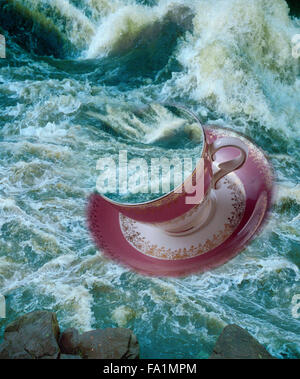 Storm in a Teacup Stock Photo - Alamy