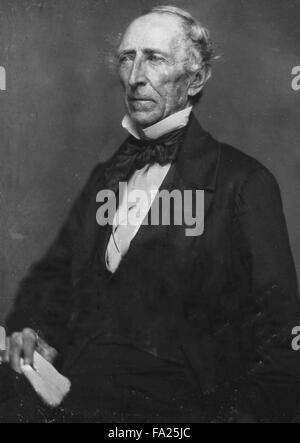John Tyler, the 10th President of the United States, is shown in this ...