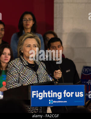 Hillary Clinton speaks during the Presidential Candidates Plenary at ...