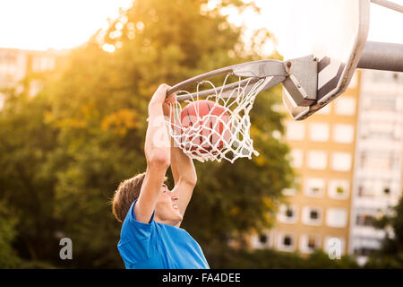 Basketball hoop in the nature Stock Photo: 97712115 - Alamy