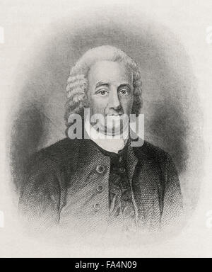 Emanuel Swedenborg, 1688 - 1772. Swedish scientist, philosopher Stock ...