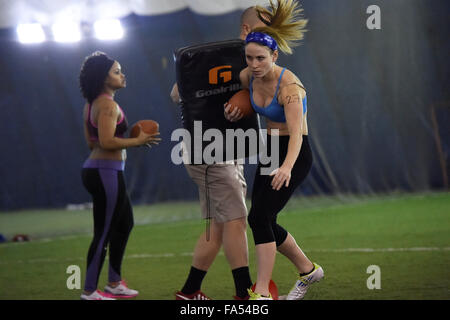 Saturday, December 19, 2015: Zoey Zukowski (27) competes during tryouts ...