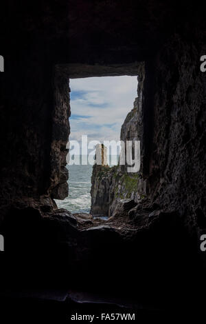 St Govan’s Chapel, a Historic Cliffside Hermitage Overlooking the ...
