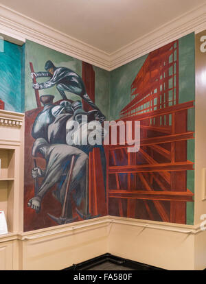 Orozco mural Dartmouth College Hanover NH Stock Photo - Alamy