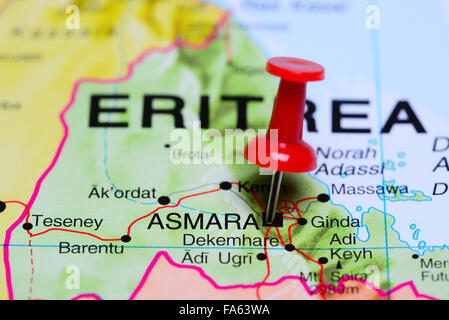 africa map with eritrea Stock Photo - Alamy
