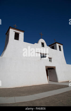 The historic Mission San Agustin de Isleta in Isleta Pueblo is one of ...