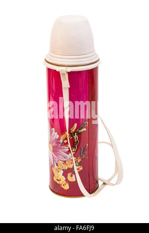 Thermo flask on the white background Stock Photo - Alamy