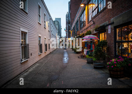 Seattle Post Alley, Washington State Stock Photo - Alamy