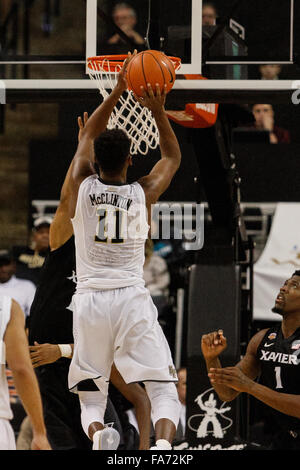Greg McClinton (11) of the Wake Forest Demon Deacons passes the ball ...